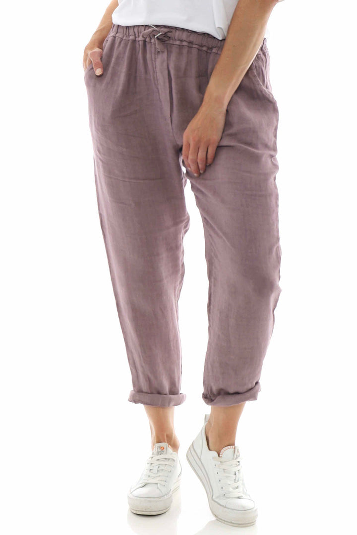 Women's Linen Trousers UK – Kit and Kaboodal