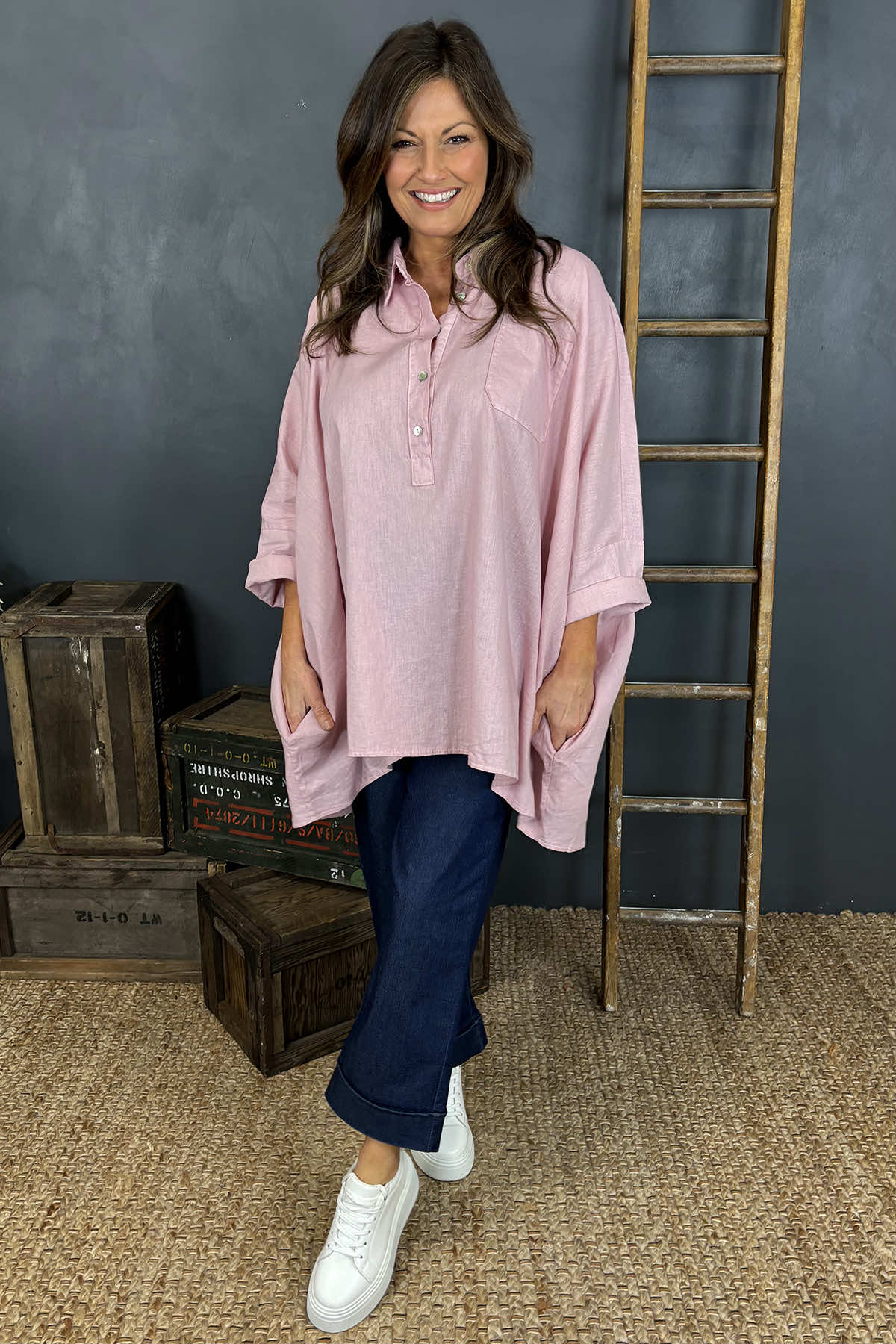 Made In Italy Par Linen Shirt | Kit and Kaboodal