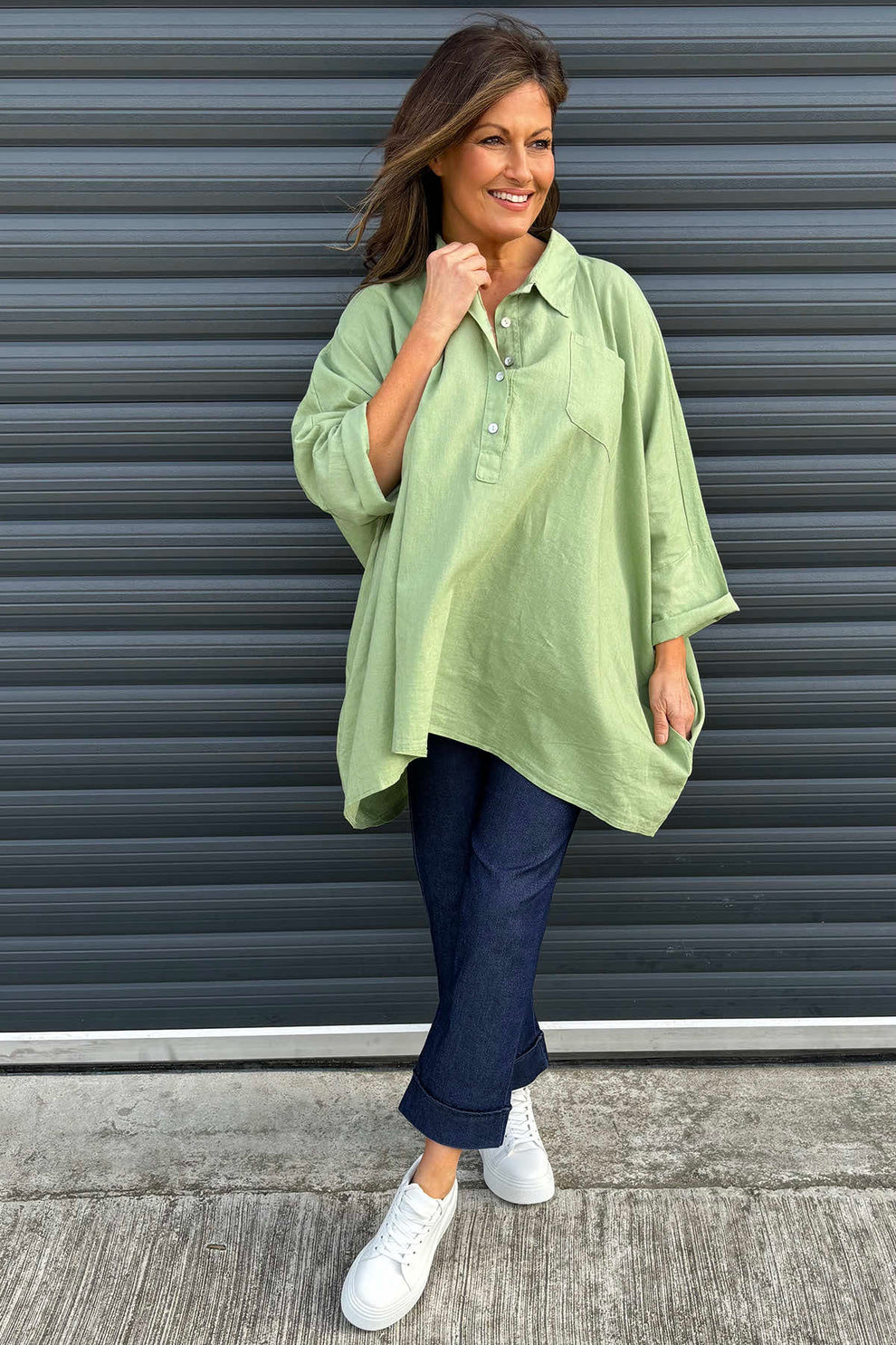 Made In Italy Par Linen Shirt | Kit and Kaboodal