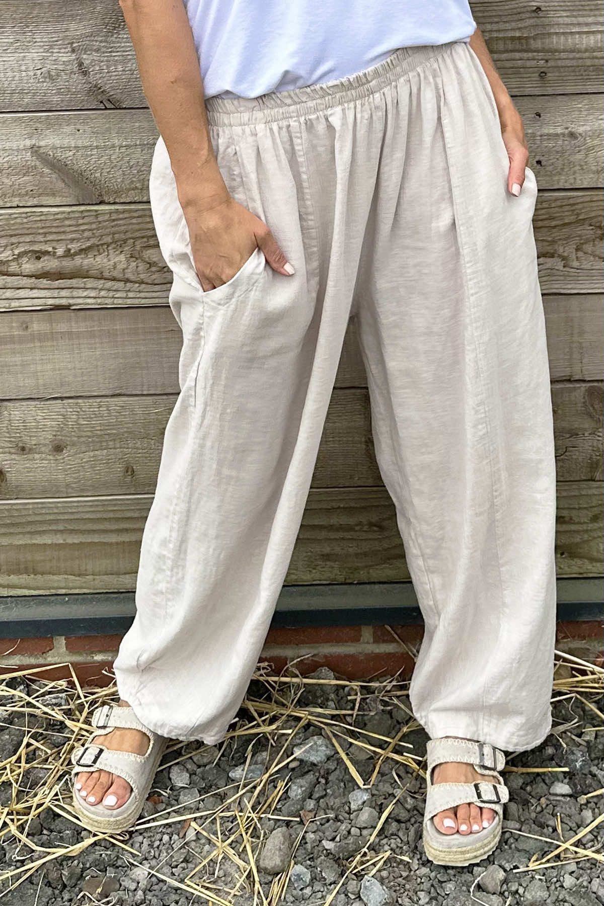 Women's Linen Trousers UK – Kit and Kaboodal